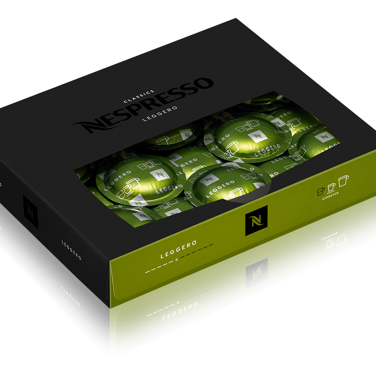 Nespresso Pro Kapseln Leggero (50 Kapseln) – Hees GmbH