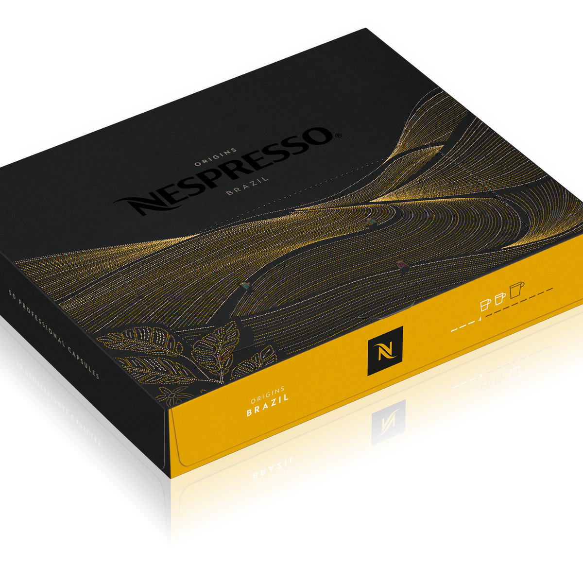 Nespresso Pro Kapseln Origin Brazil (50 Kapseln) – Hees GmbH